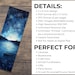 25 Starry Night Sky PRINTABLE Bookmarks, Digital Download Celestial ...