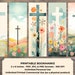 Crosses in Spring PRINTABLE Bookmarks, Christian Easter Digital ...