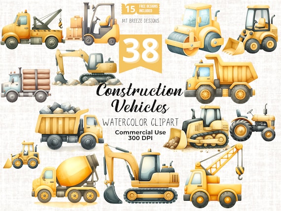 Construction Equipment Clip Art Free