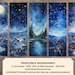 25 Starry Night Sky PRINTABLE Bookmarks, Digital Download Celestial ...