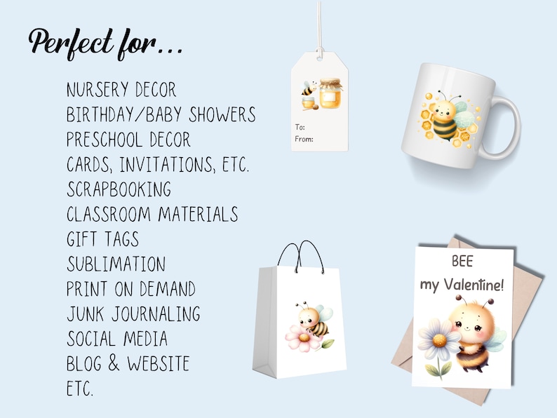 32 Bees Clipart Set - Cute Bee Hive and Honey Comb Clip Art PNG Files ...