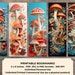 3D Mushroom PRINTABLE Bookmarks High Resolution Digital - Etsy