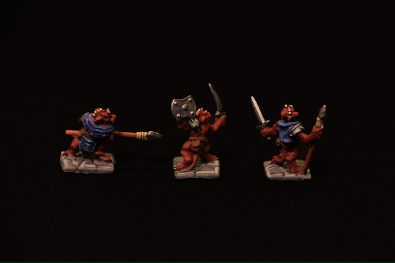 Kobold Sets Hand Painted / Reaper Miniatures / DND D&D Dungeons and ...