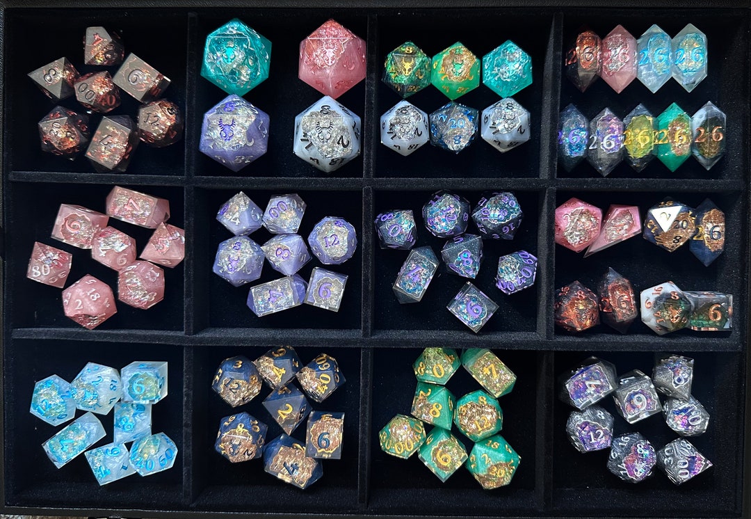 Custom Polyhedral Dice Set for Ttrpgs/d&d/dungeons and Dragons - Etsy