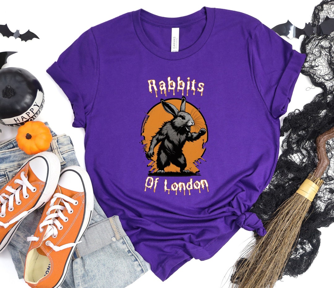 Wolf Rabbit Shirt, Werewolves of London Funny Warren Zevon Halloween ...