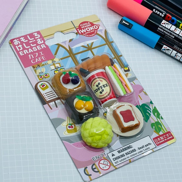 Iwako Puzzle Eraser - Etsy