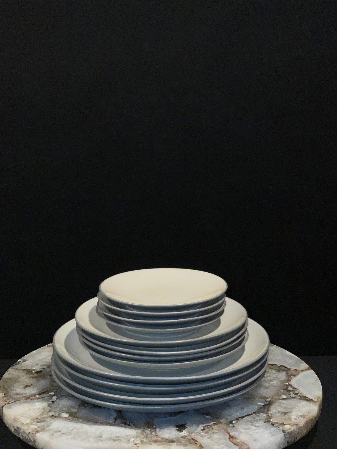 Noritake Colorwave Slate 20-piece Value Set in Slate - Etsy