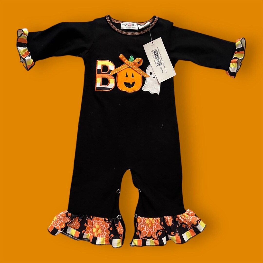Ann Loren Halloween Romper 12months - Etsy