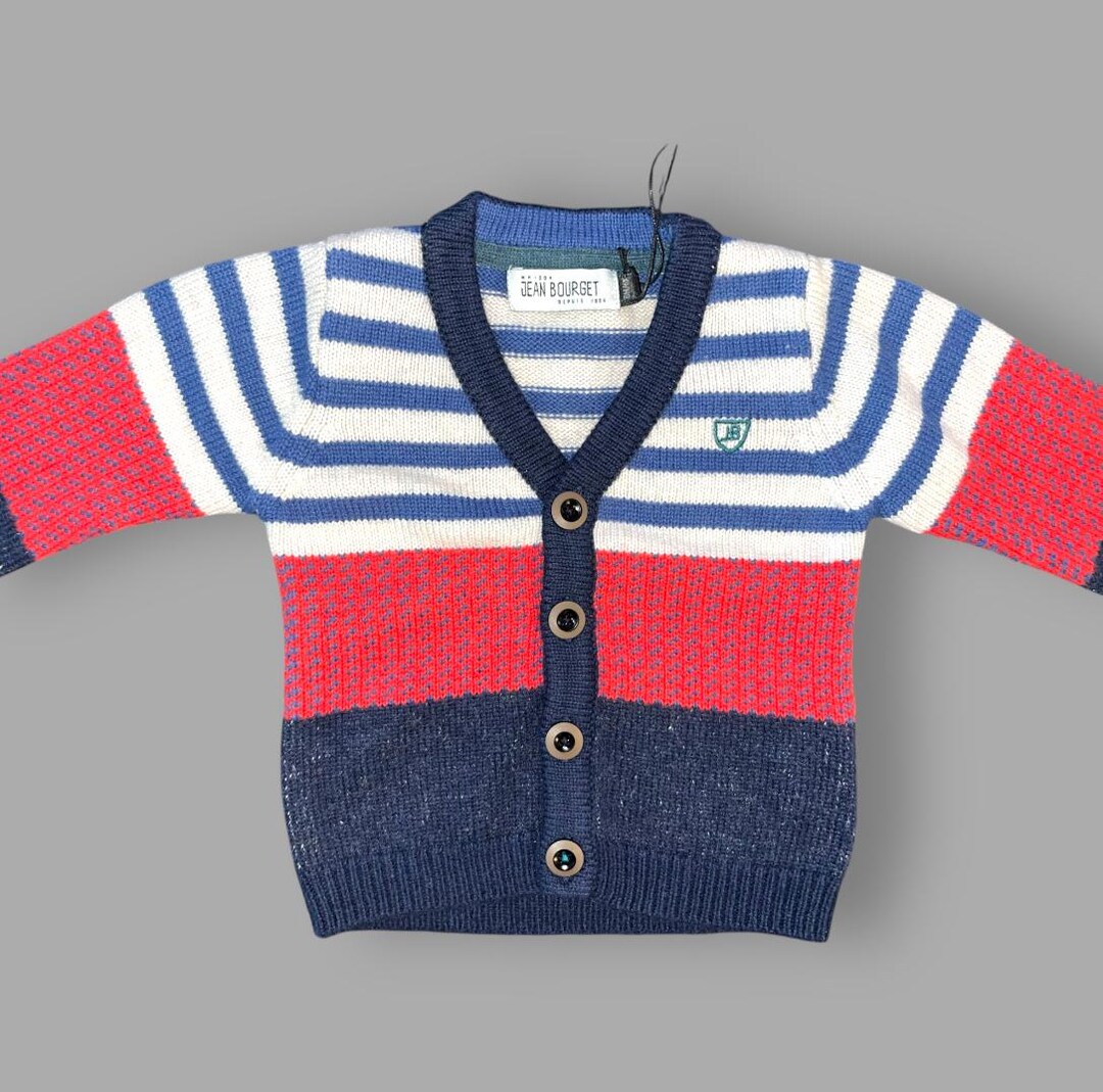 Maison Jean Bourget Baby Boy Cardigan - Etsy