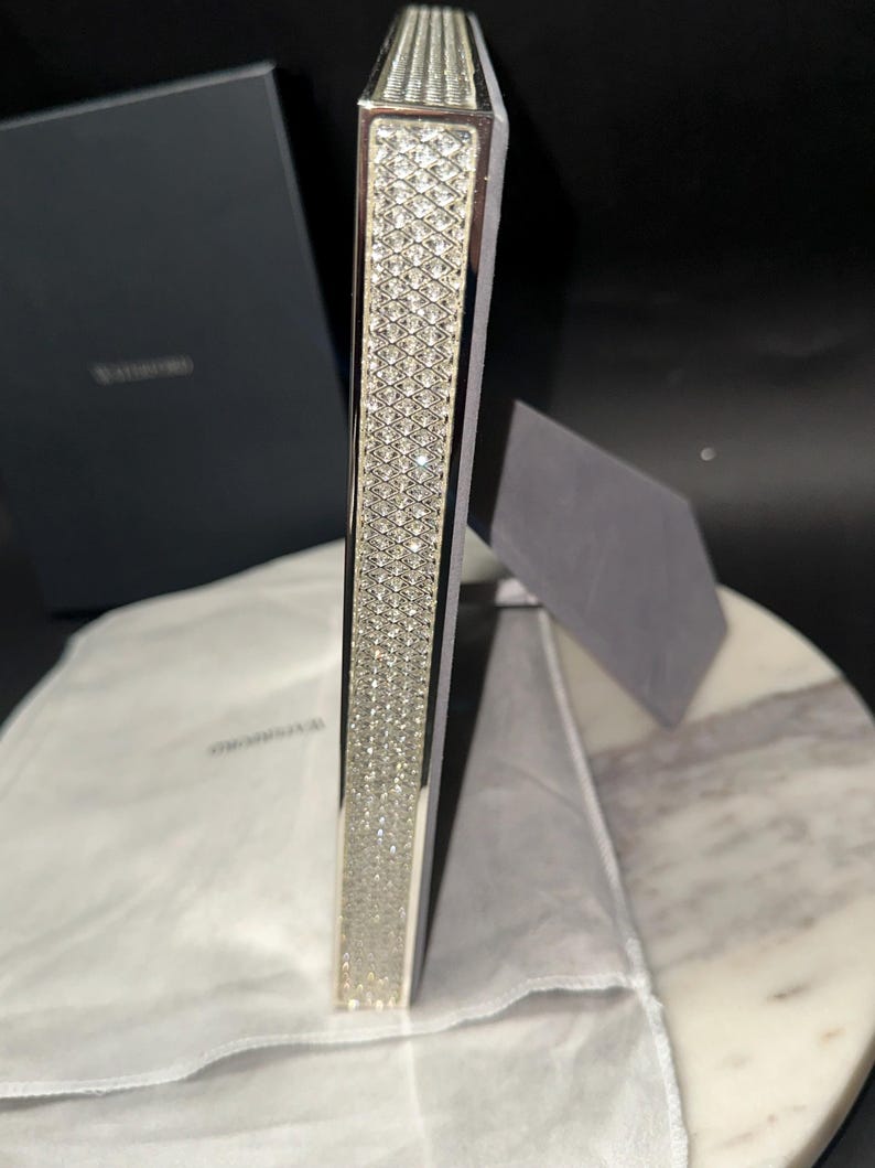 Waterford Lismore Diamond Silver Frame 5x7 - Etsy