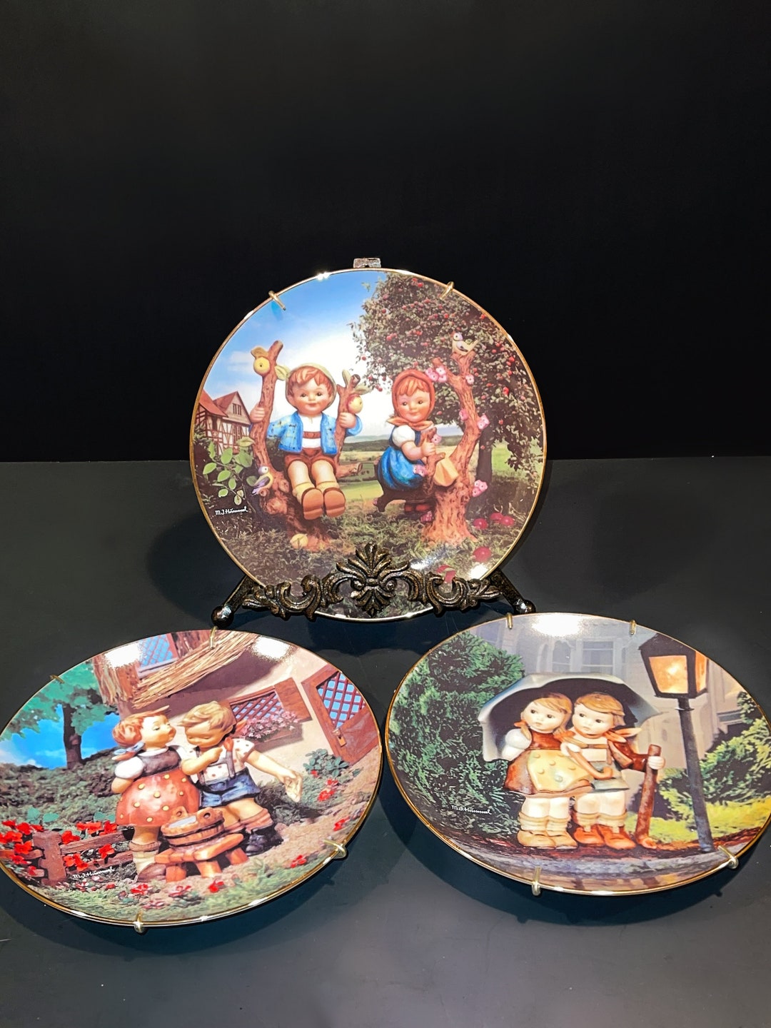 Vintage Hummel Collectors Plates Set of 3 Pieces 8.25 - Etsy