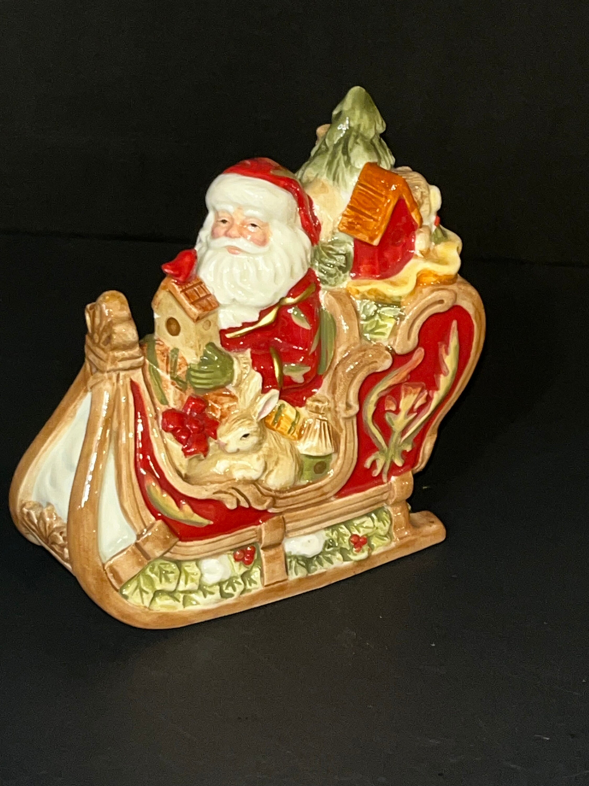 Santa Sleigh Brand New - Etsy
