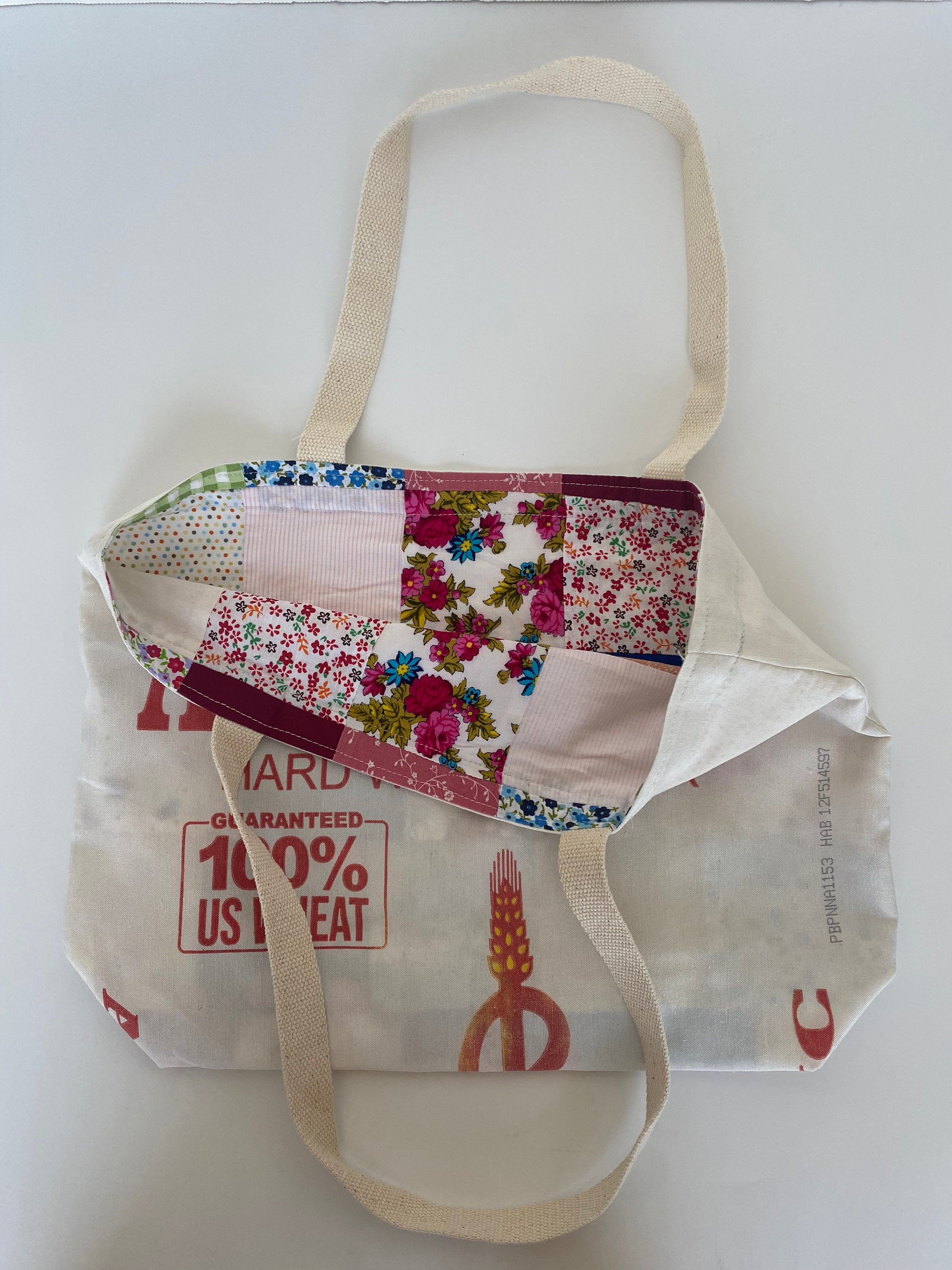 Handmade, Upcycled, Recycled, Sustainable, Reversible Tote Bag - Etsy UK