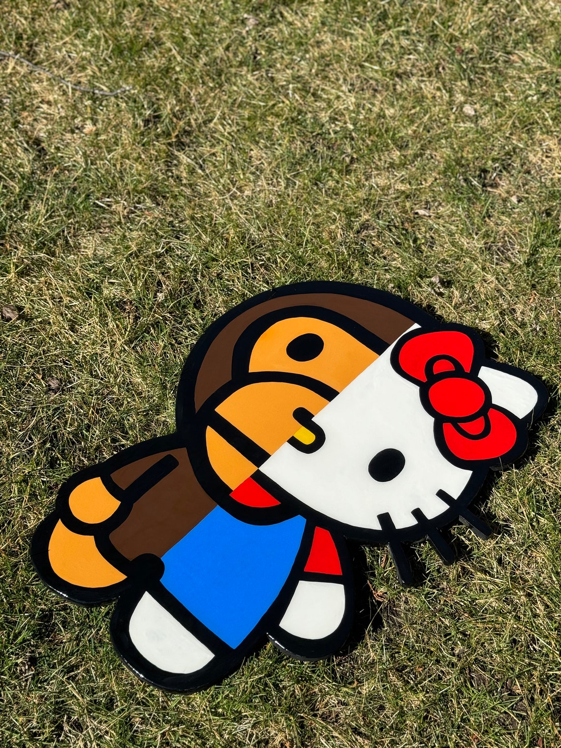 Baby Milo X Hello Kitty Wall Art Hypebeast Wall Art Hypebeast Wall ...