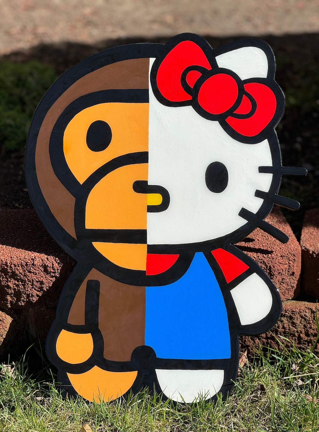Baby Milo X Hello Kitty Wall Art Hypebeast Wall Art Hypebeast Wall ...