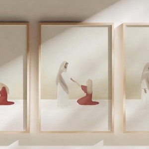 Bride of Christ Art Bundle, spotless Bride, Neutral Bible Art, Over the ...