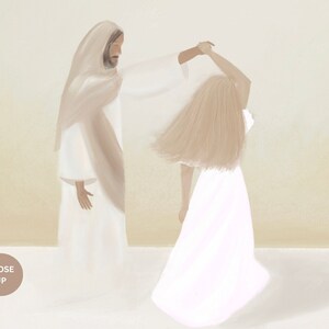 Bride of Christ Art Bundle, spotless Bride, Neutral Bible Art, Over the ...