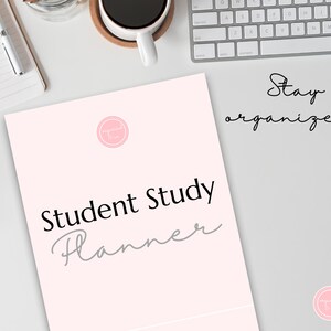 Student Study Planner, Study Planner, College Student Planner, School Planner, Student Printable ...