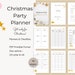 Christmas Party Planner Checklist for Holiday Party, Christmas Party ...