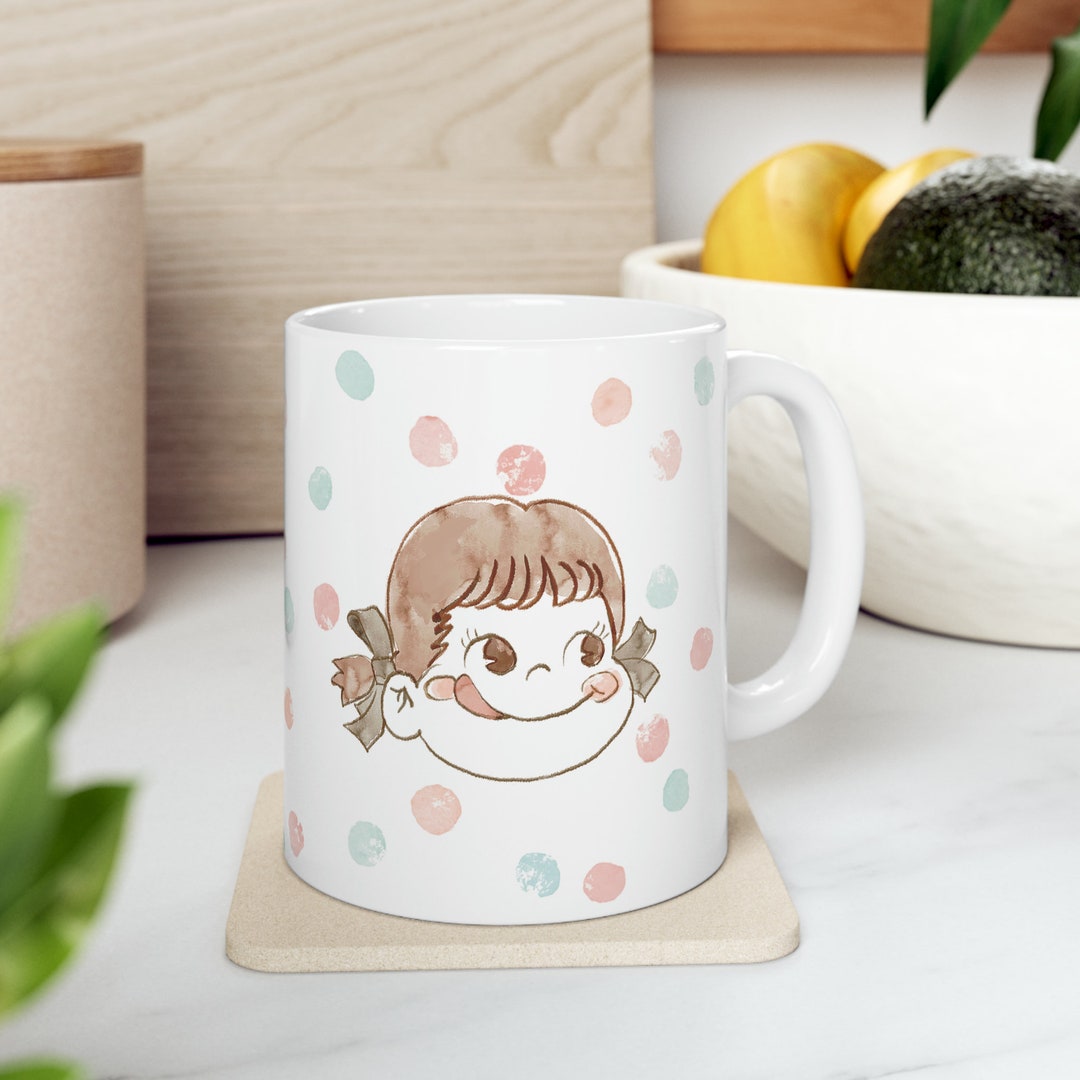 Peko Chan Ceramic Mug | Cute Mug | Kawaii | Cute Mugs | Gift for Her ...