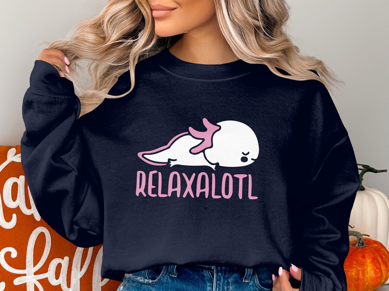 Axolotl Sweatshirt Axolotl Gift Axolotl Lover Axolotl Shirt Axolotls ...