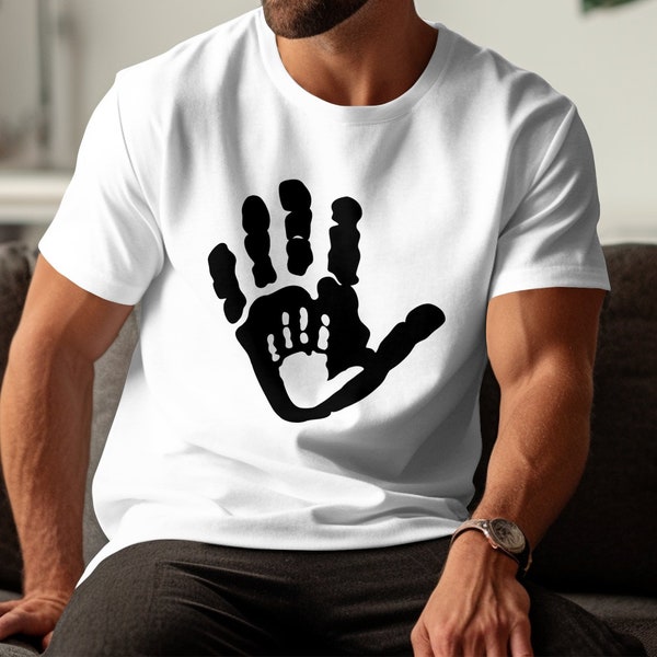 Shirt Handprint - Etsy