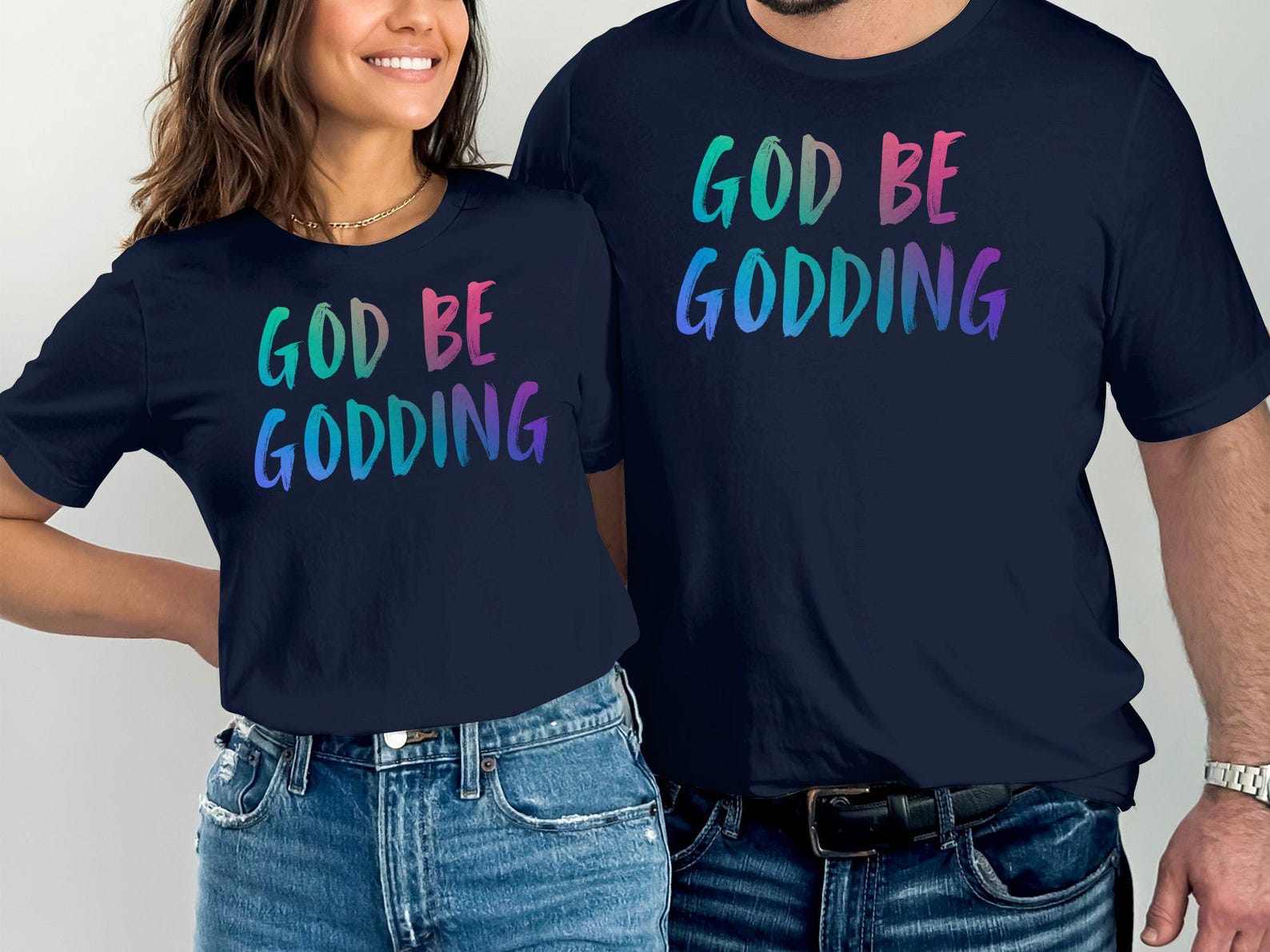 God Be Godding T-shirt, Motivational Sweatshirt, Christian Apparel ...