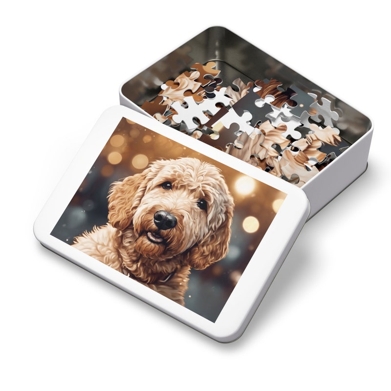 Goldendoodle Puzzle Toy - Etsy