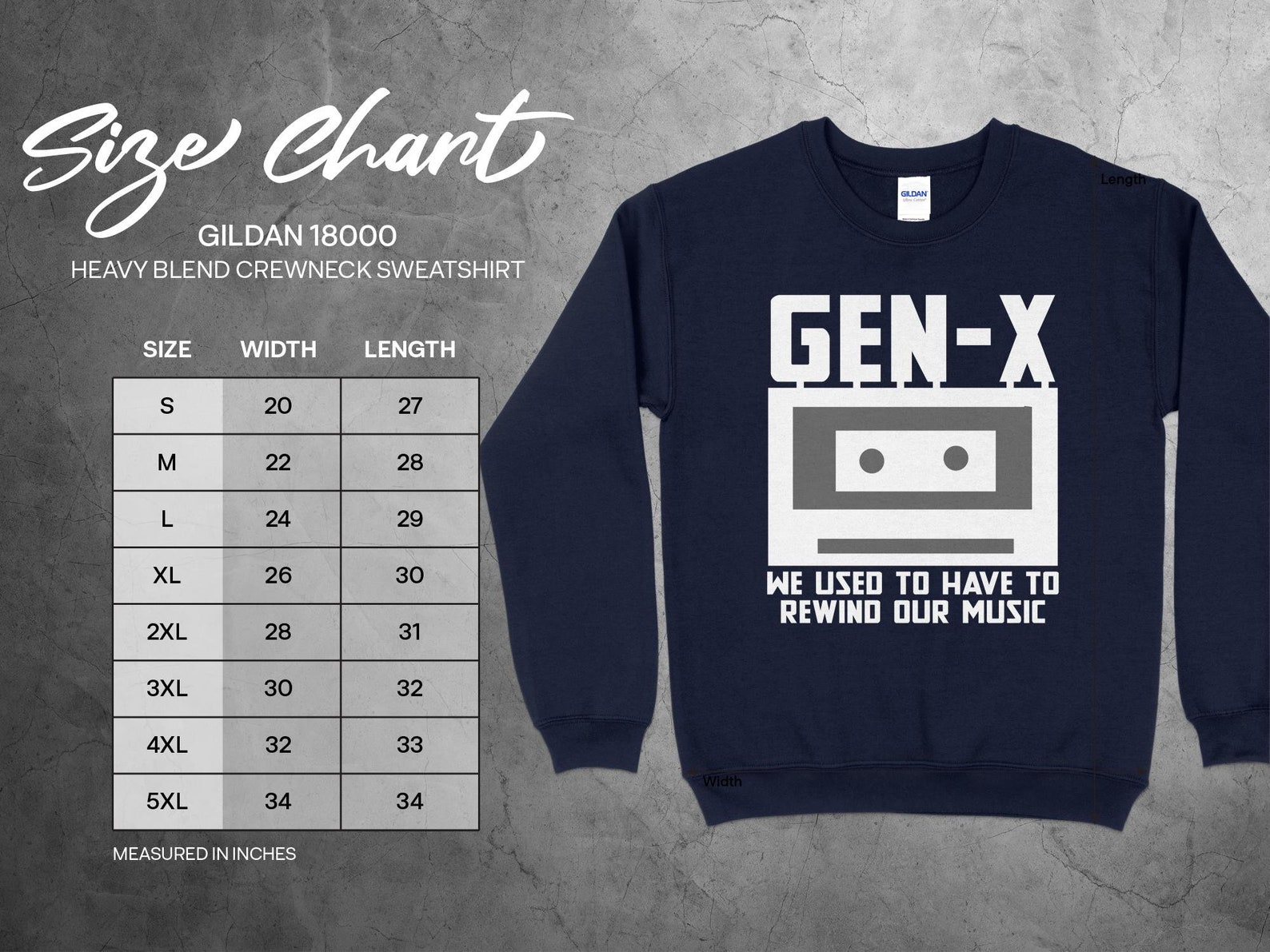 Retro Gen-x Cassette Tape T-shirt or Sweatshirt, Funny Gen-x Rewind Our ...