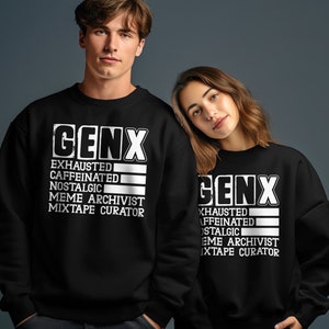 Gen X Exhausted Caffeinated Nostalgic Meme Archivist Mixtape Curator ...