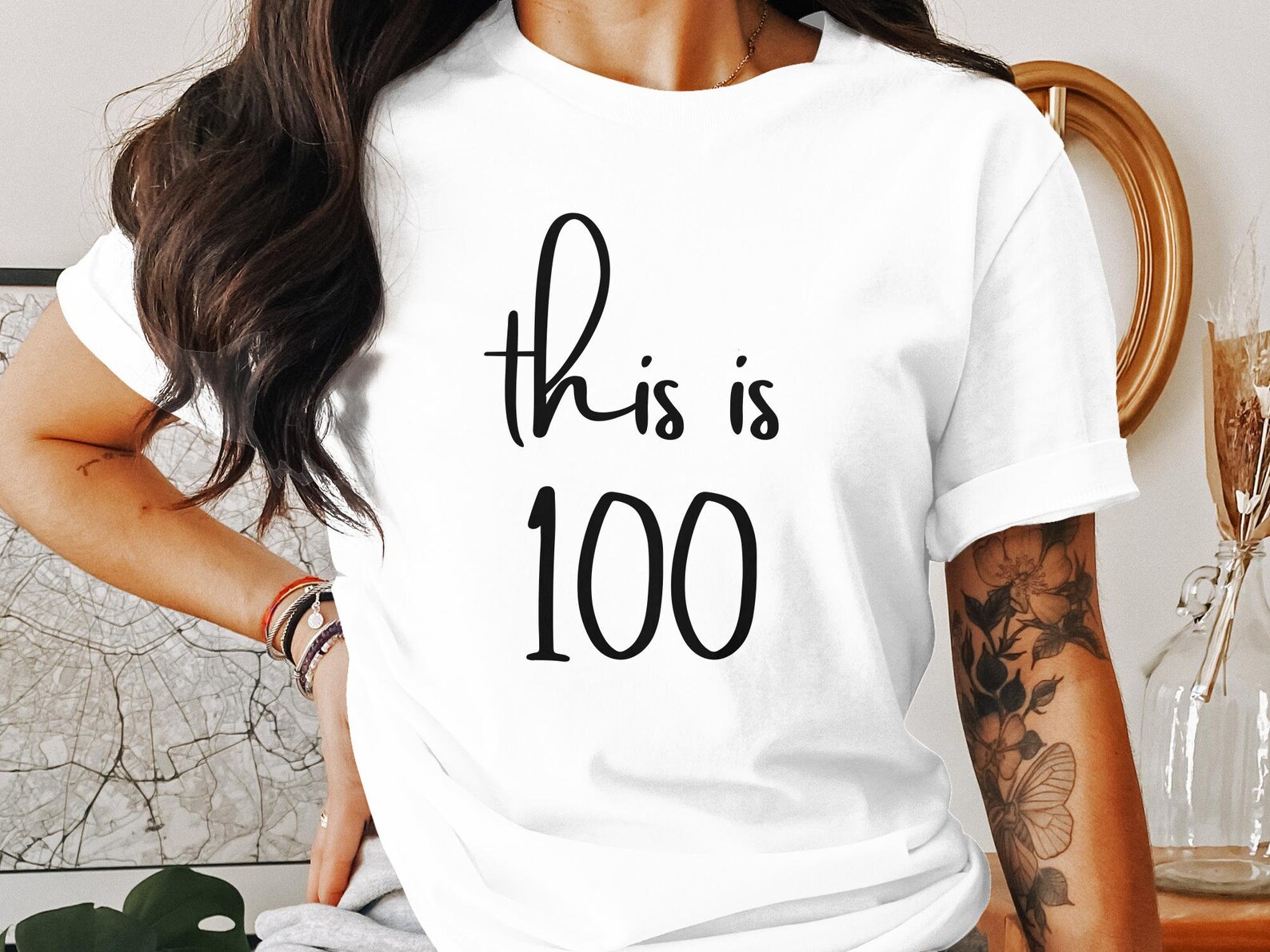 100th Birthday T-shirt or Sweatshirt, This is 100 T-shirt or Sweatshirt ...
