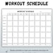 Workout Log, Exercise Tracker, Fitness Planner, Healthy Journal, Self ...