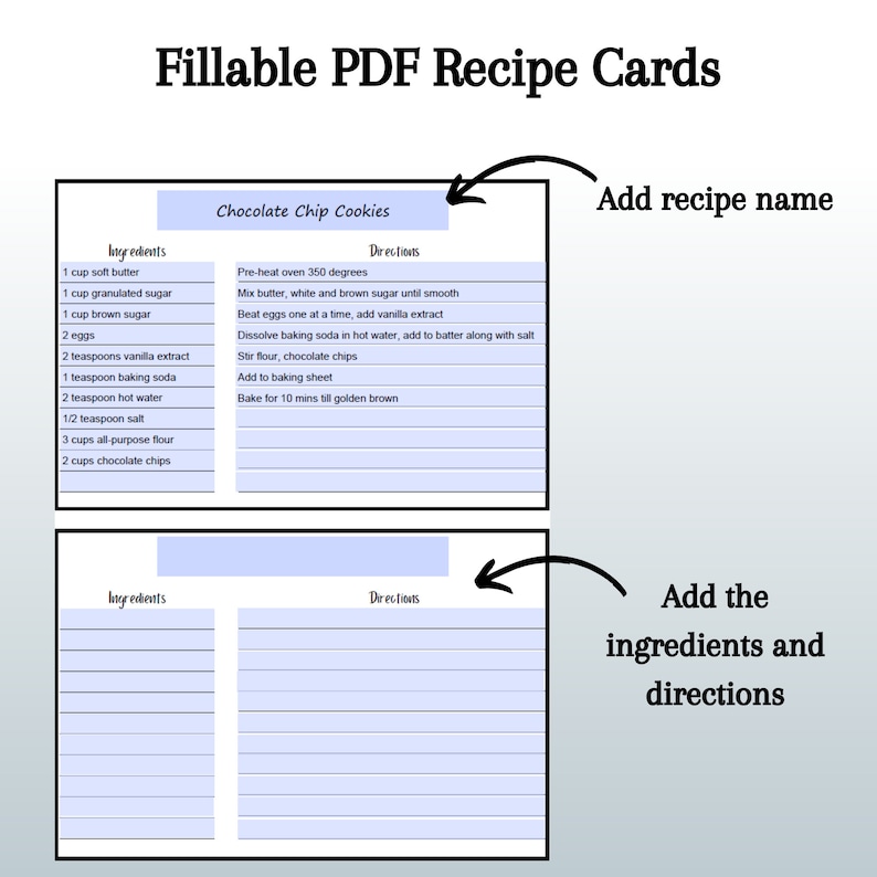 Weekly Meal Planner, Editable Google Docs, Fillable PDF, Healthy, Food ...