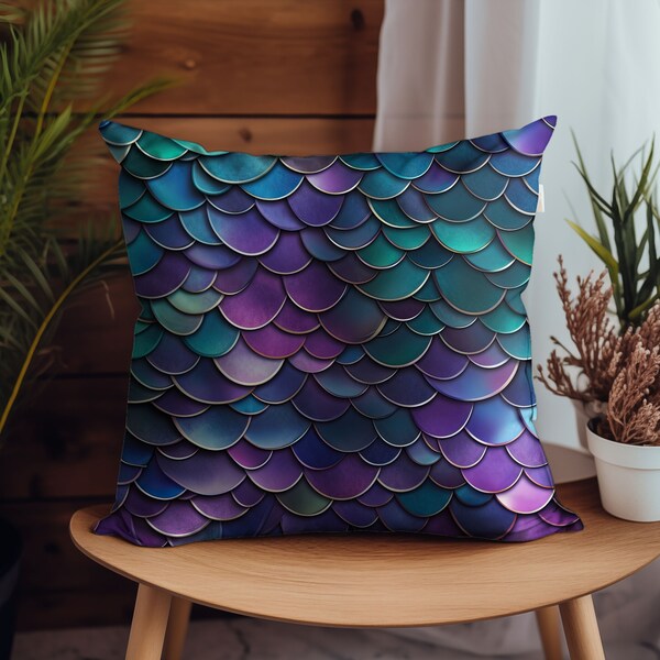 Mermaid Pillow - Etsy