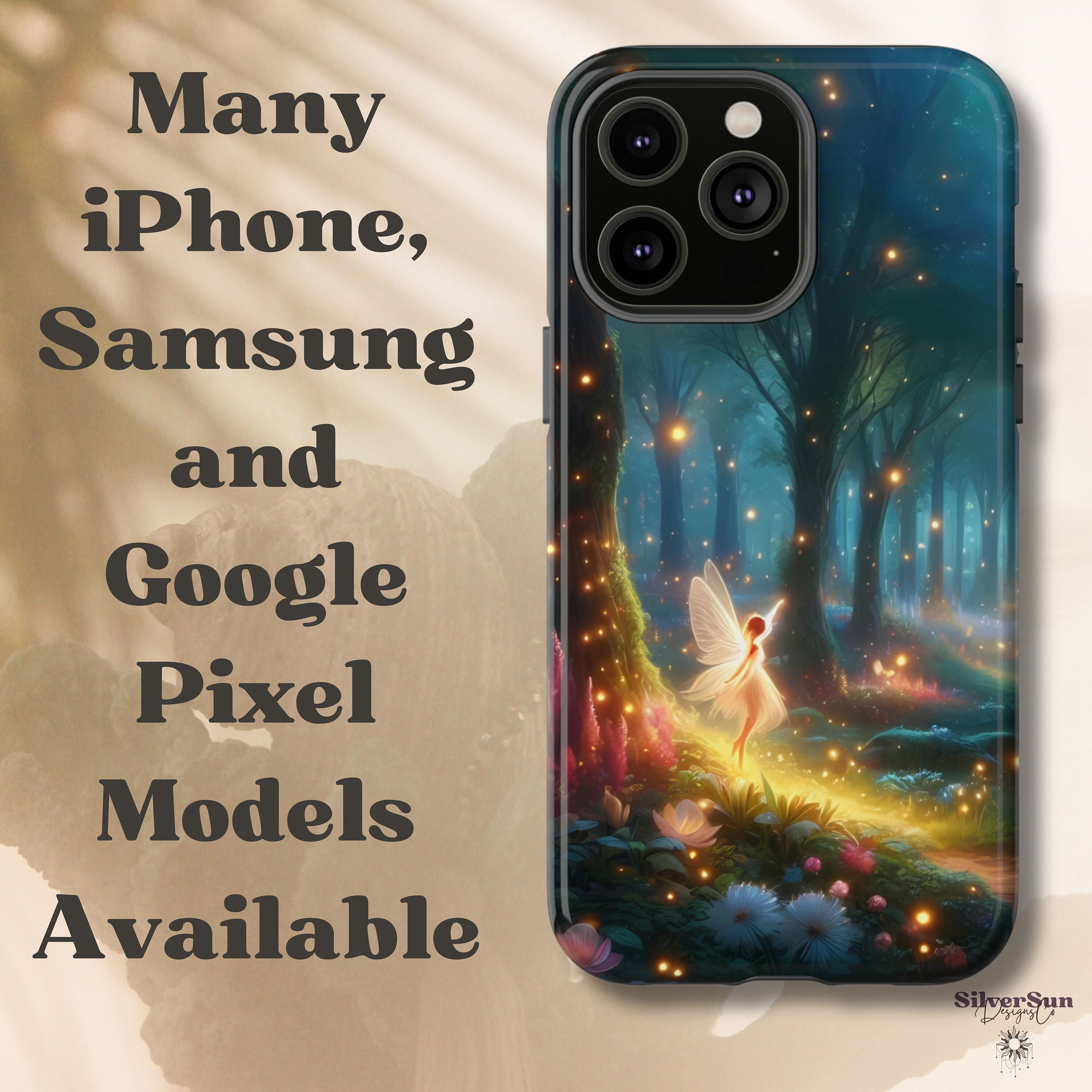 Fairy Fantasy Enchanted Forest Dual Layer Tough Phone Case, Samsung ...