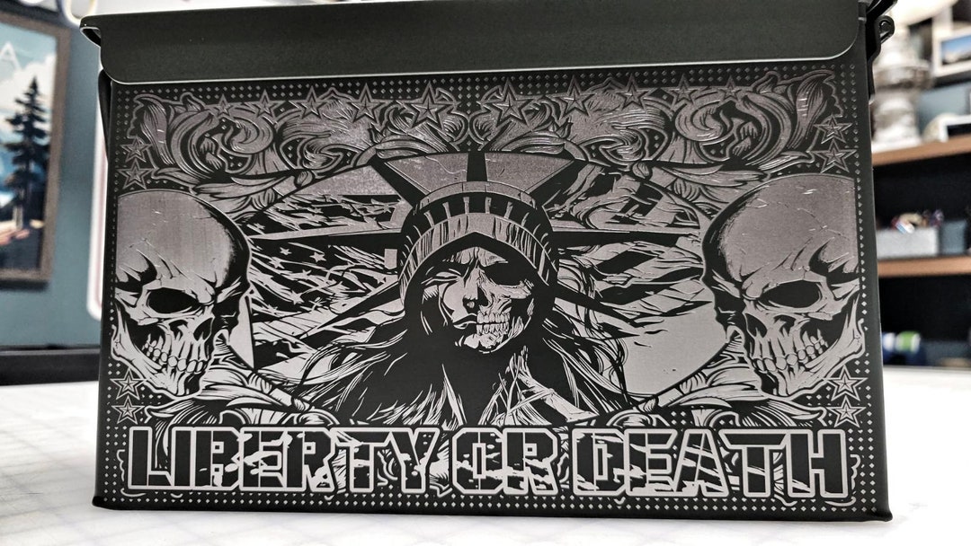 Liberty or Death Laser Engraving File - Etsy