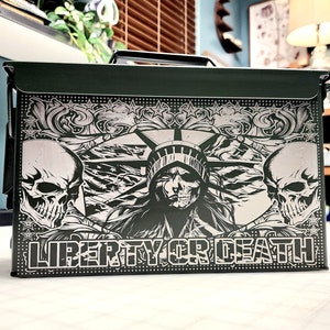 Liberty or Death Laser Engraving File - Etsy