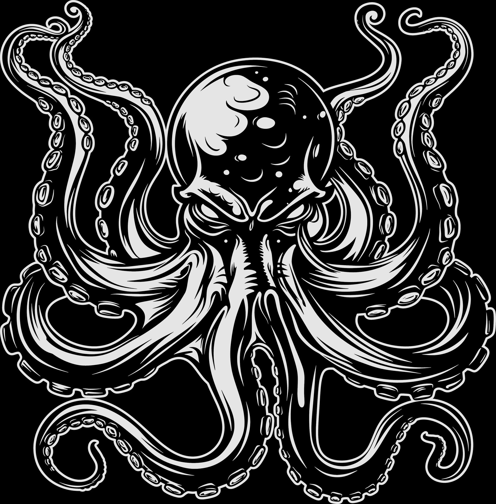 OCTOPUS Laser/print Ready SVG - Etsy