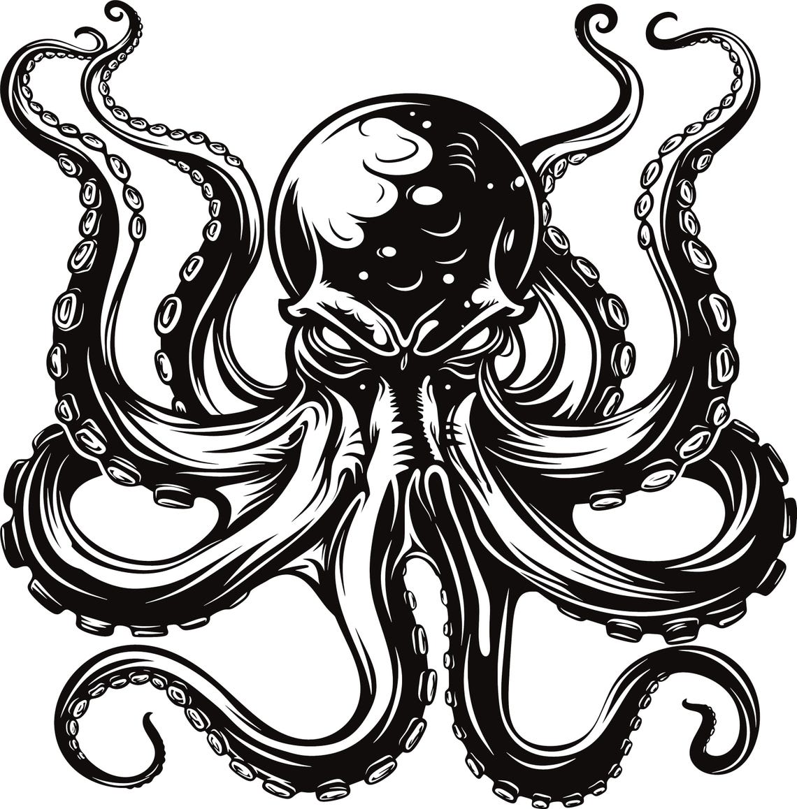 OCTOPUS Laser/print Ready SVG - Etsy