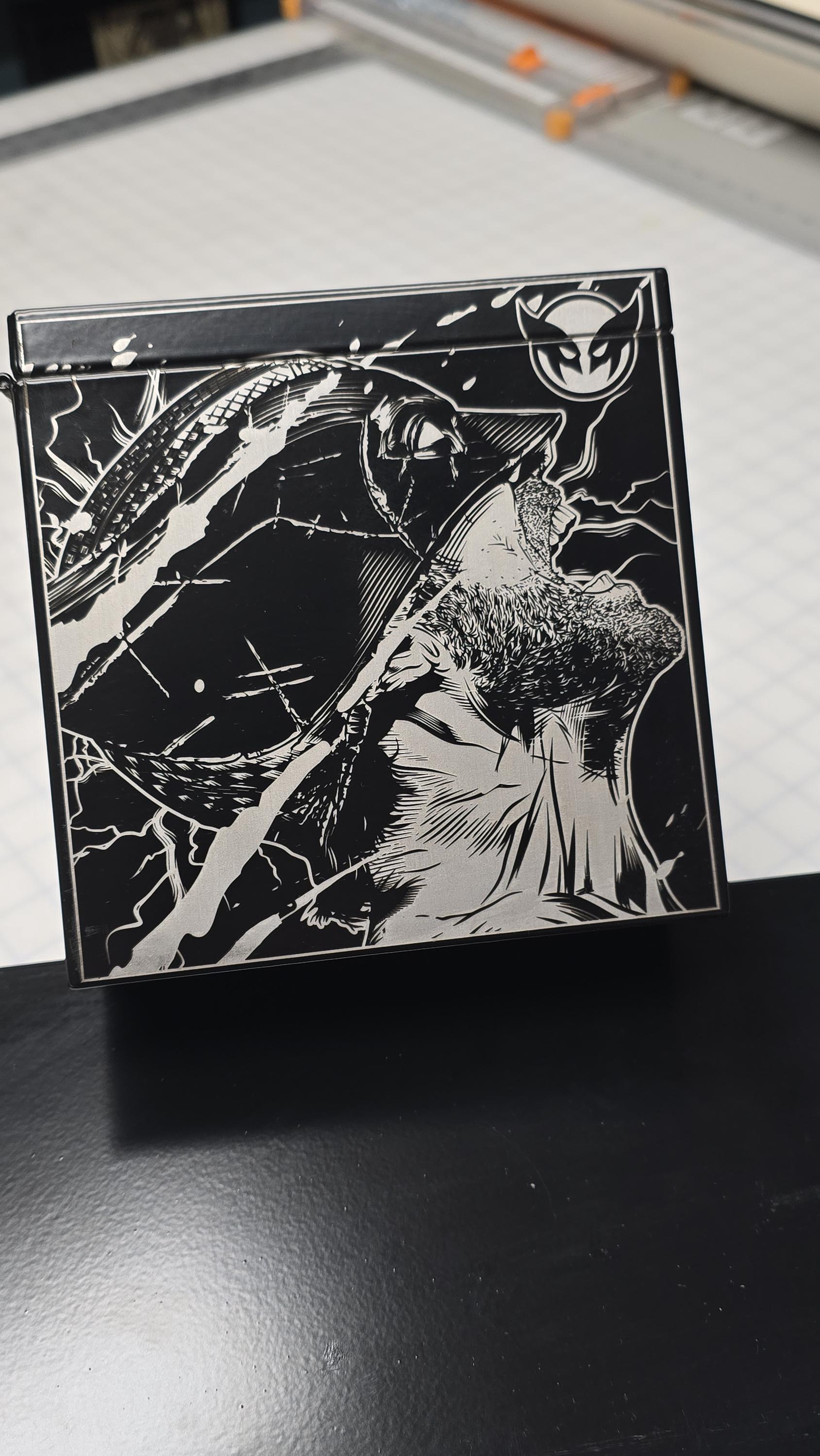 Mini Tool Box Comic Movie Inspired Full Laser Wrap Design - Etsy