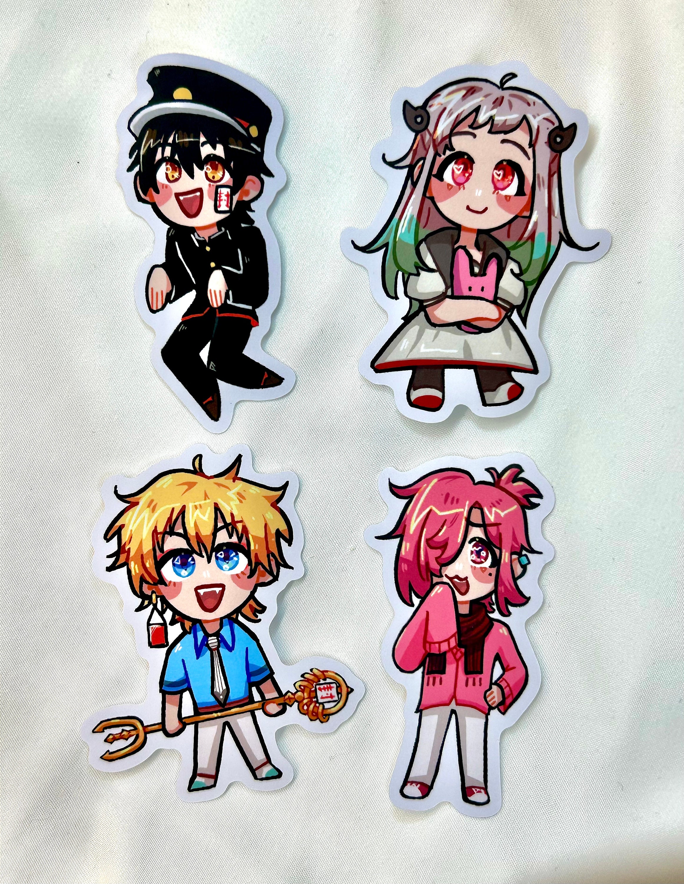 Toilet Bound Hanako-kun 2.5 In. Matte Stickers - Etsy