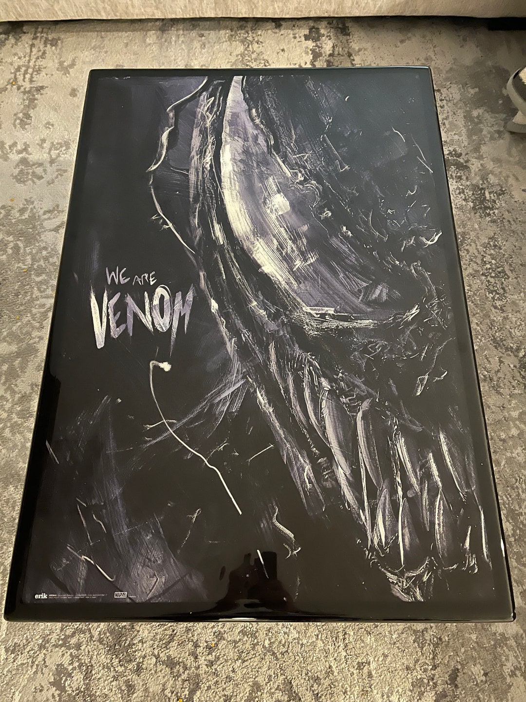 Epoxy Fan Table - Etsy