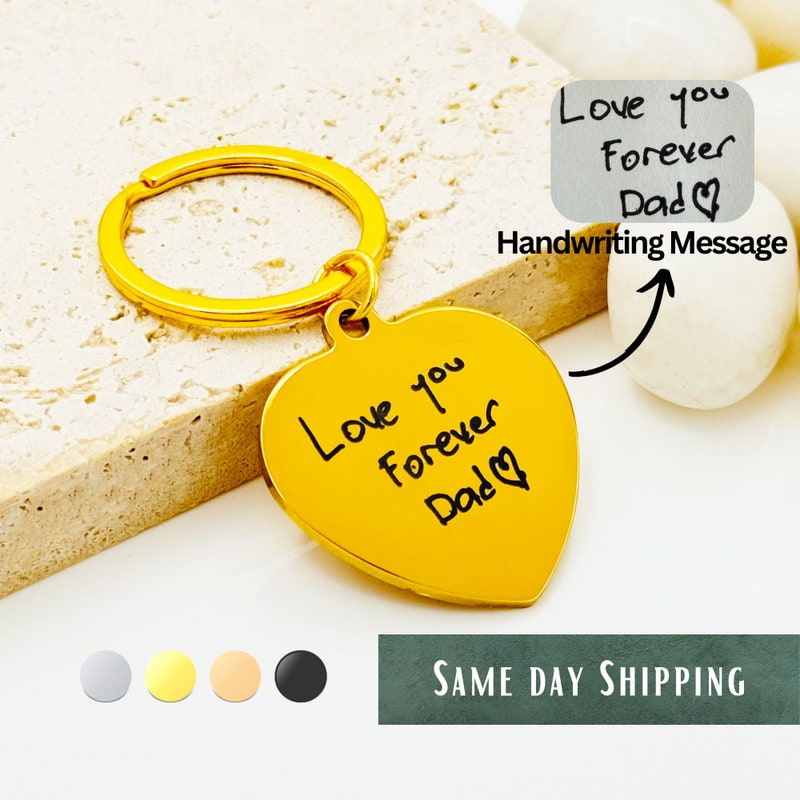 Heart Keychain - Etsy