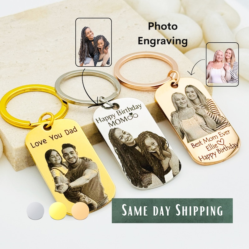 Photo Keyring - Etsy