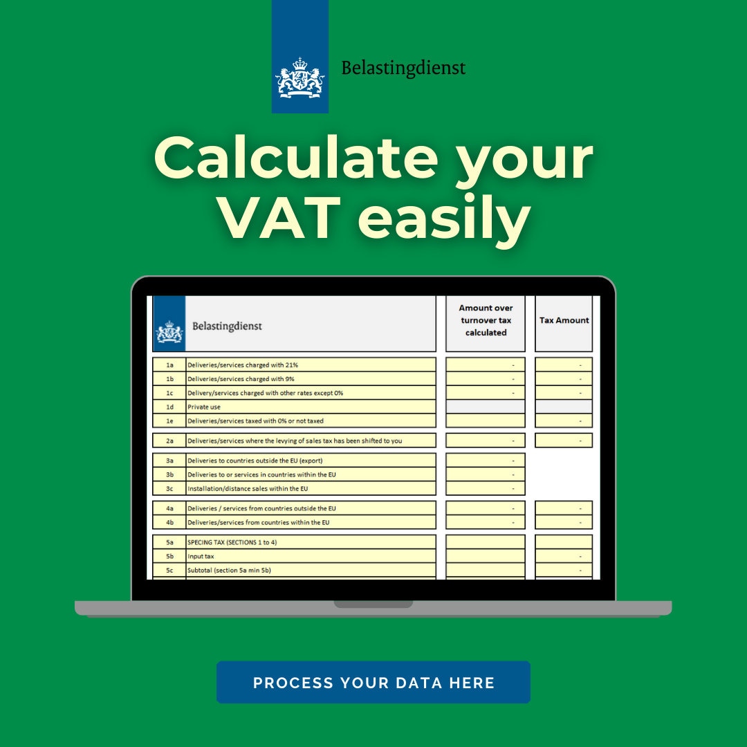Dutch VAT Calculator - Etsy