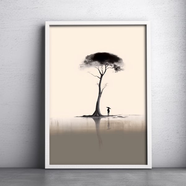 Lone Tree - Etsy