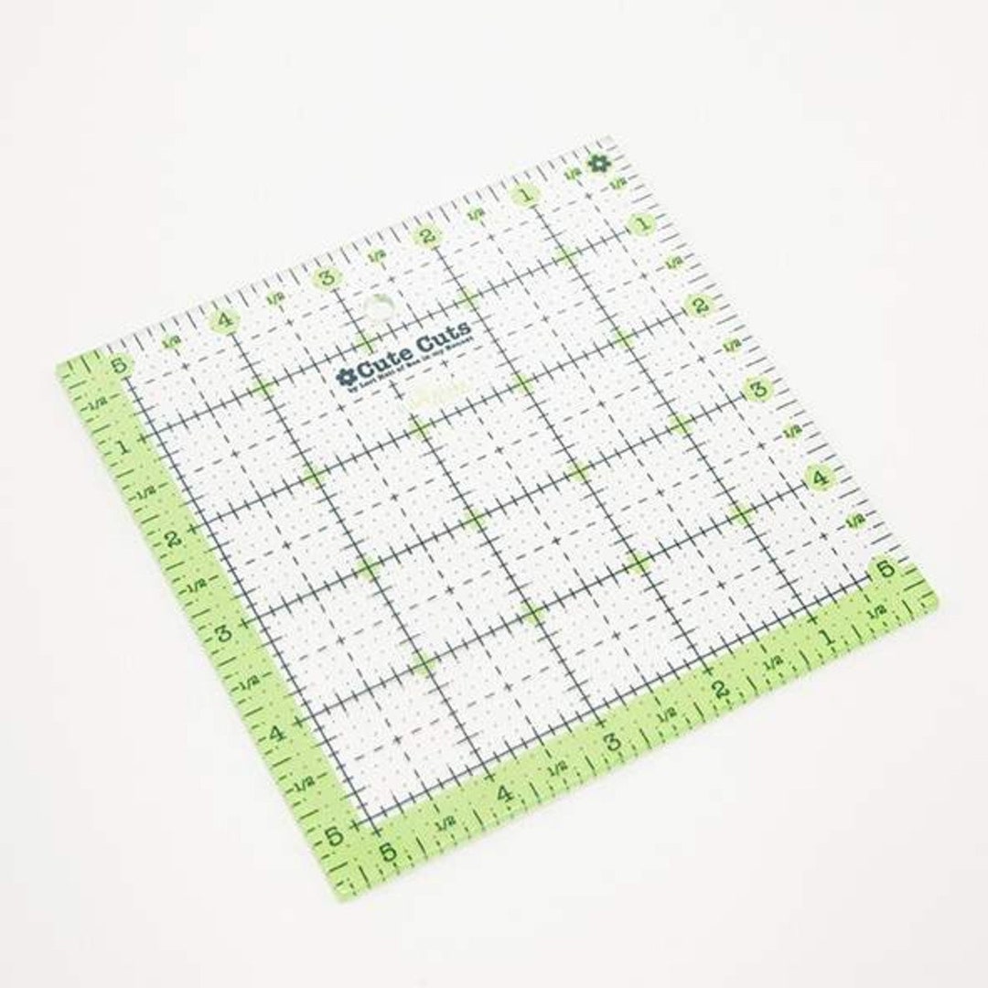 Riley Blake Lori Holt Cute Cuts Ruler Template 5.5" X5.5" Square *STCC ...