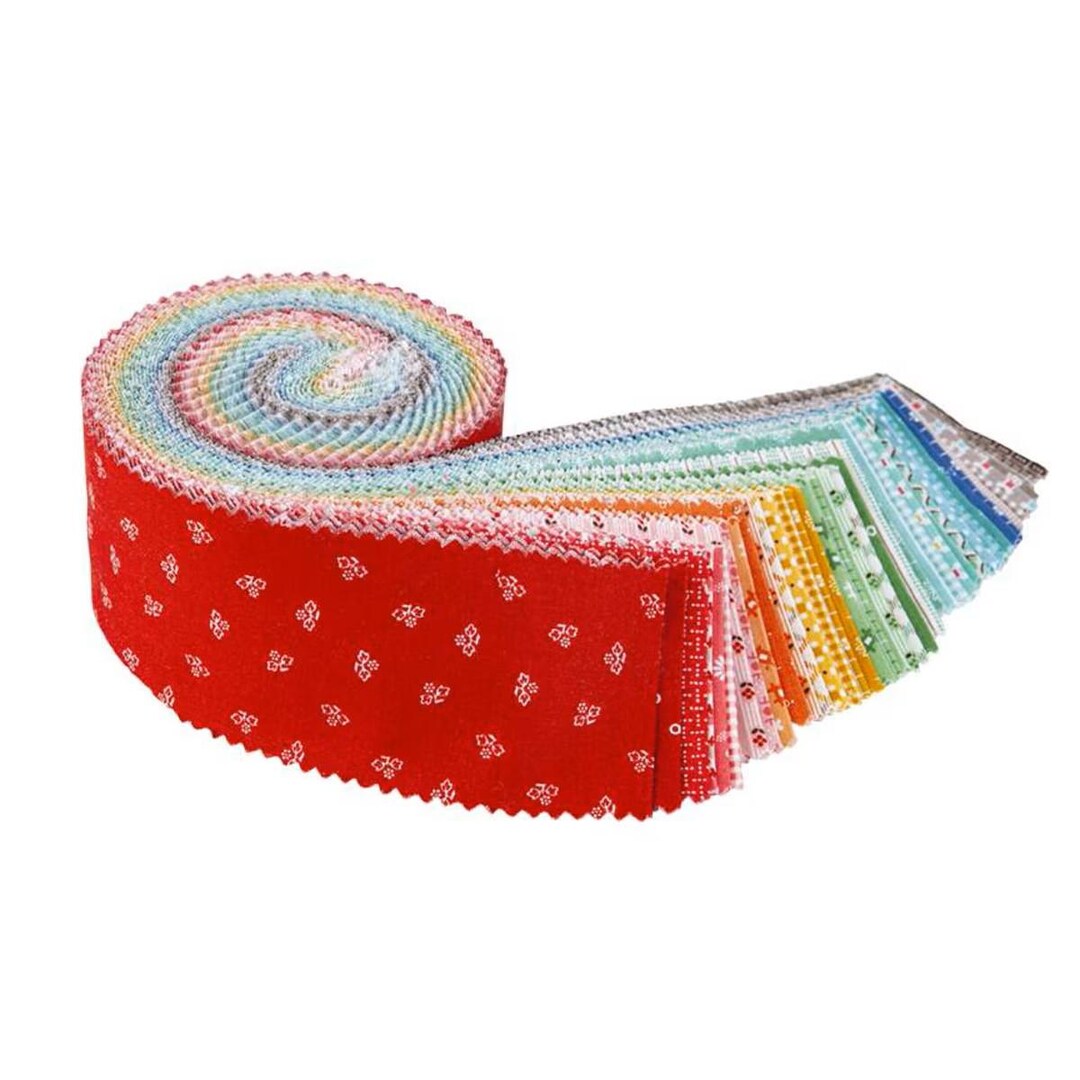 Lori Holt-prim 2 1/2" Rolie Polie *RP-9690-40* Riley Blake Designs - Etsy