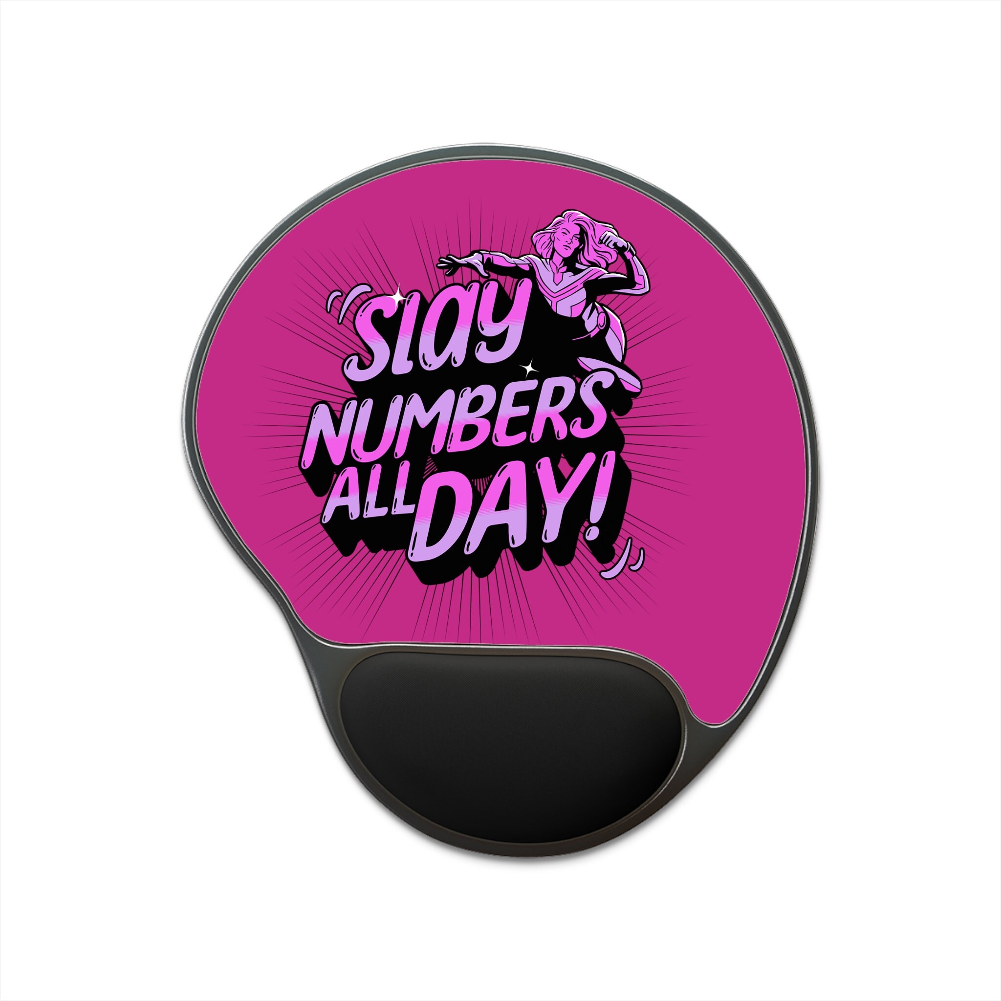 Slay Numbers All Day Mouse Pad Office Mouse Pad Desktop - Etsy