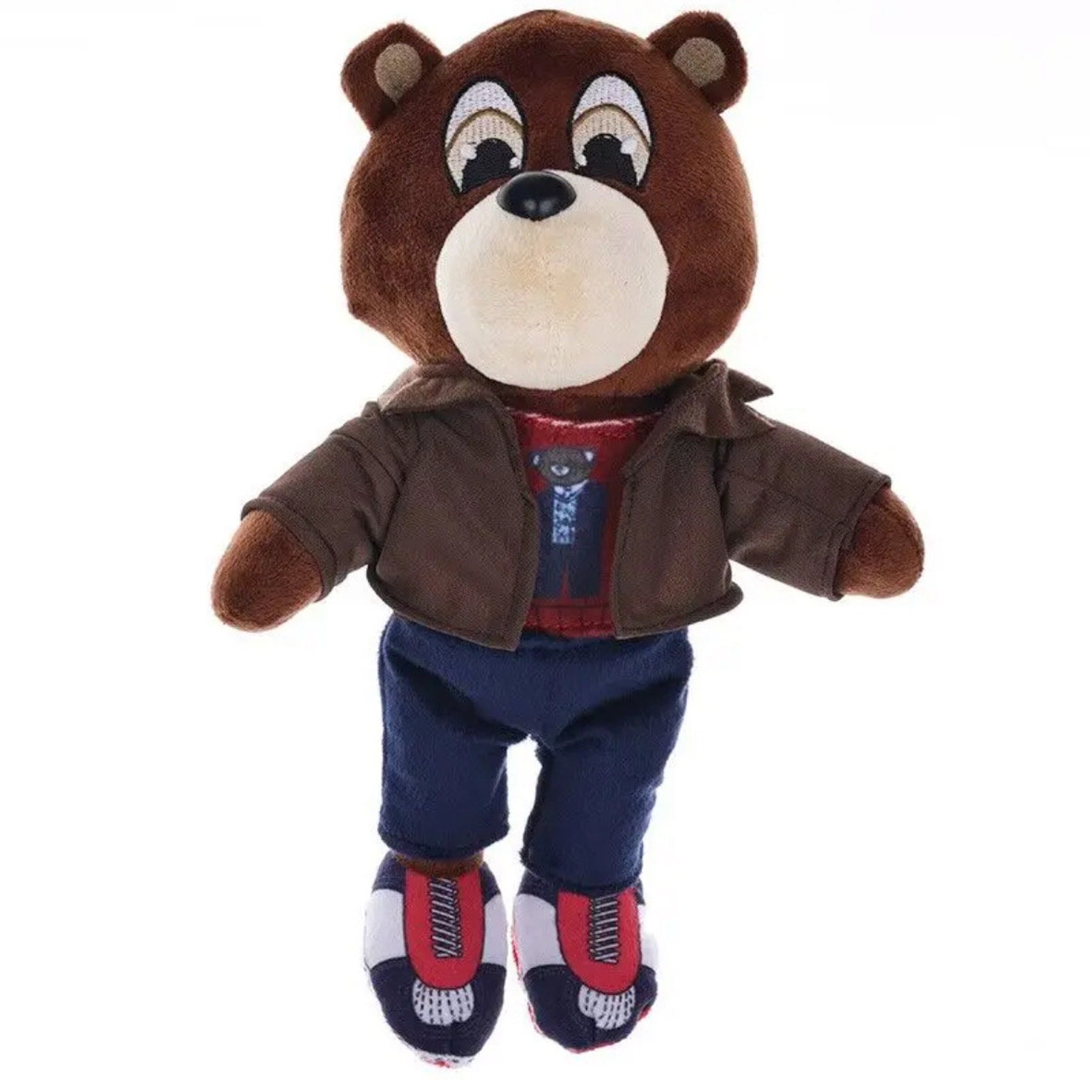 26CM Kanye West Teddy Bear Plush Yeezy Graduation Bear Stuffed Soft Toy ...